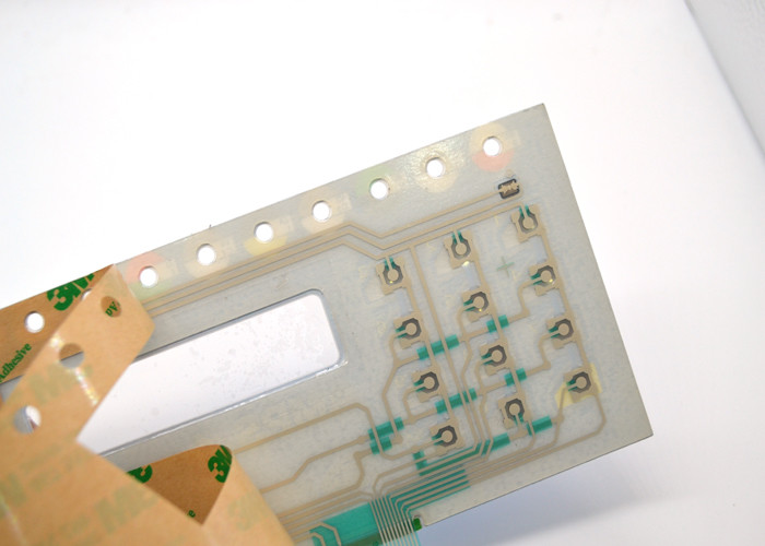 PCB Metal Dome Membrane Switch / Non Tactile Custom Membrane Switches