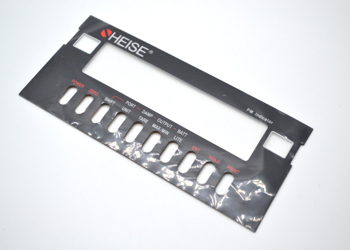 Flat Non Tactile Membrane Panel Switch With Clear Display Window On ...