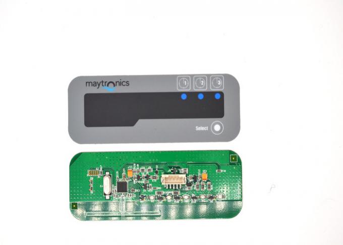 Professional Embossed Tactile PCB Membrane Switch Panel China With LED ...