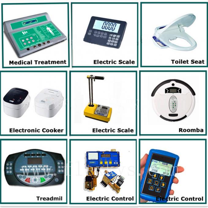 Multi Layers Numeric Membrane Keypad Switch With Matt Finish